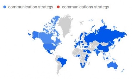 What is the difference between communication and communications?