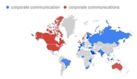What is the difference between communication and communications?