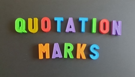 How do you correctly use quotation marks?